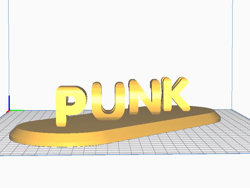 Fichier STL Figure latérale de Punk Rock 2 🪨・Plan pour impression 3D à ...