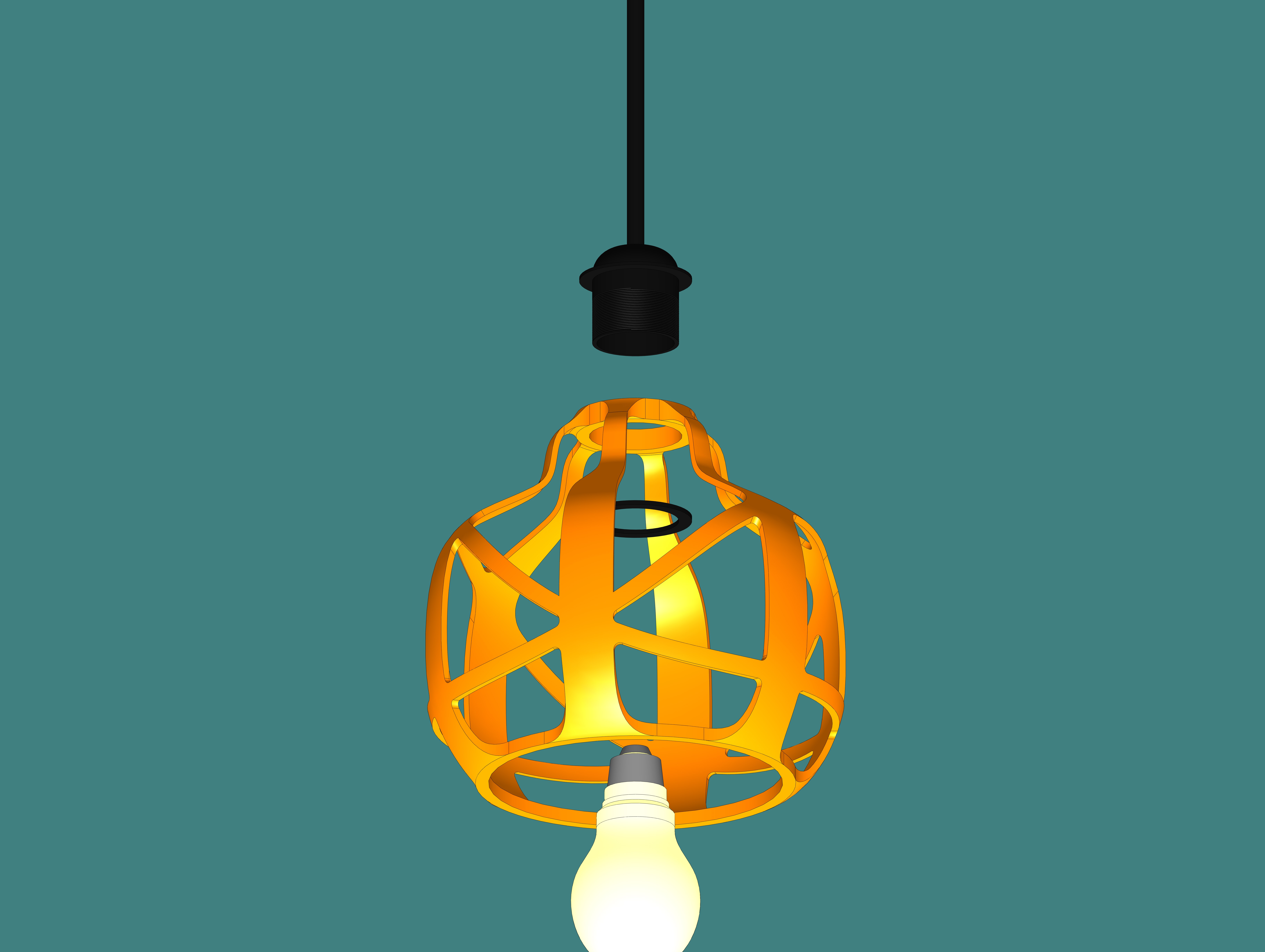 STL file DECOR LAMP SHADE-2 🔦・3D printable design to download・Cults