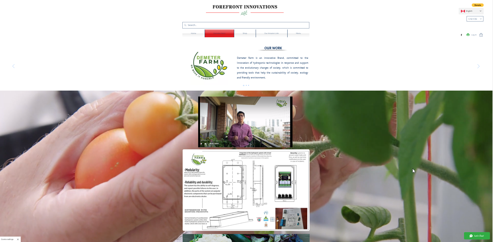 STL file DEMETER FARM, Hydroponics accessible and easy from your home ...