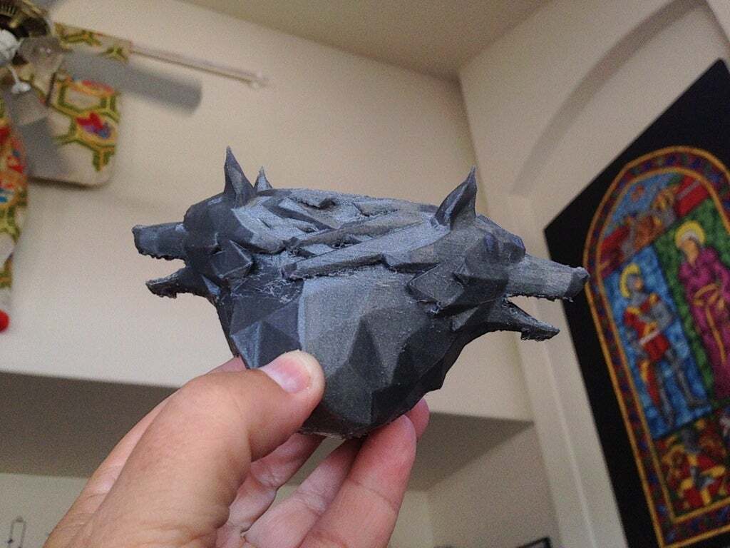 Free STL file Two-headed wolf bust・Object to download and to 3D print・Cults