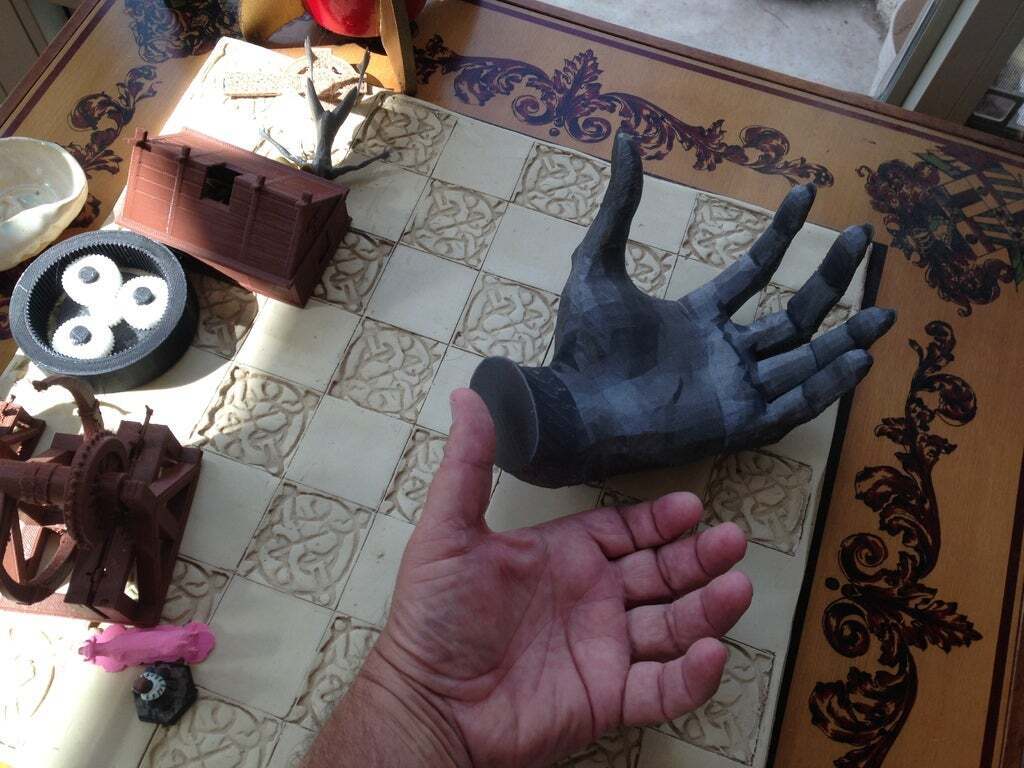 Free STL file Cupped hand・Object to download and to 3D print・Cults