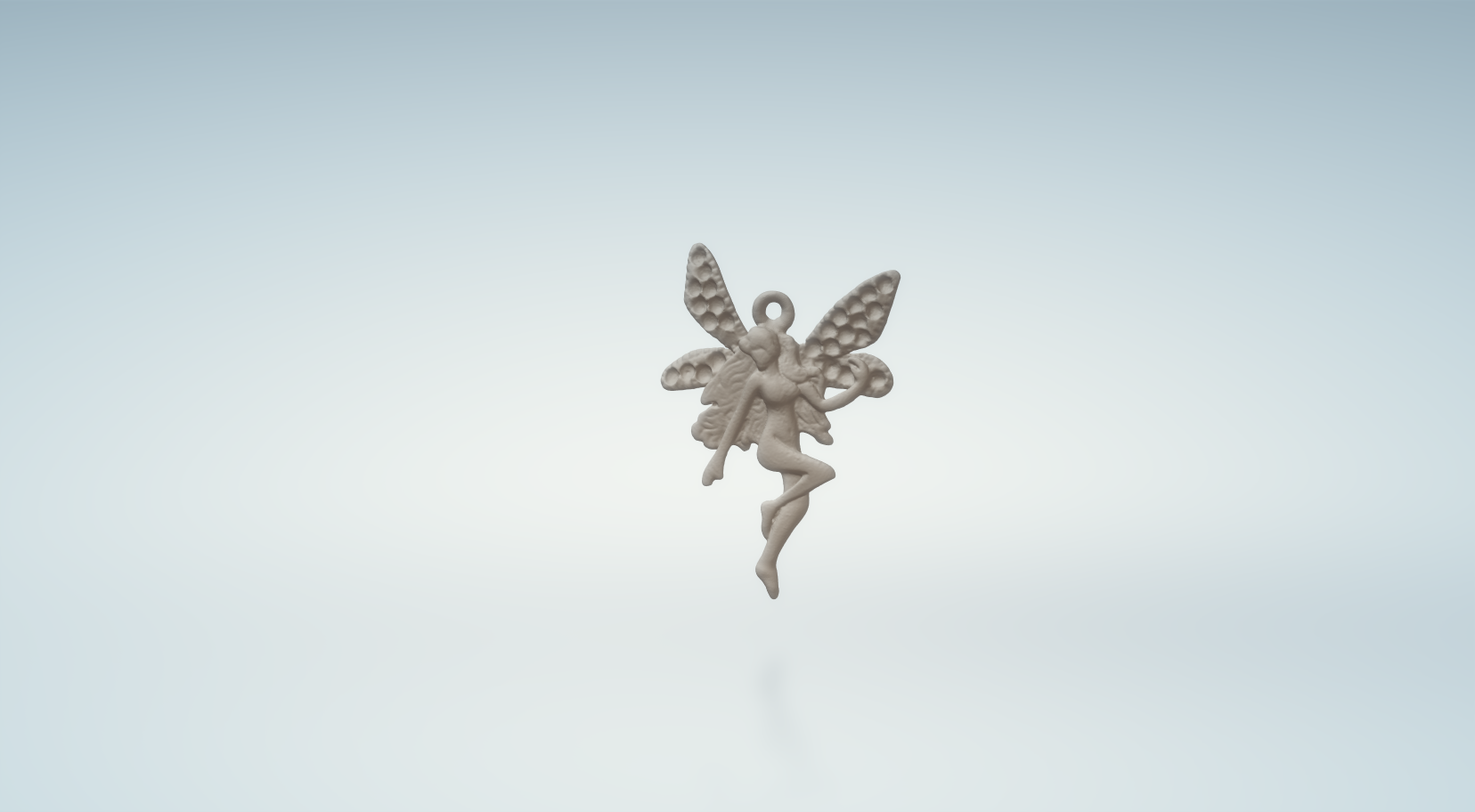 STL file Fairy pendant・3D printable model to download・Cults