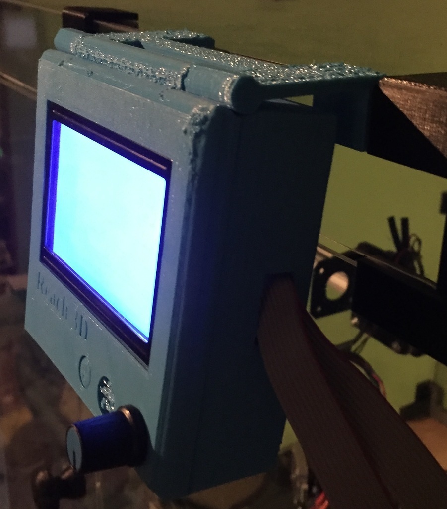 Free 3D file Reach 3D LCD Enclosure Plexiglass Mounted・Design to ...