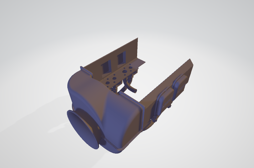 Archivo STL gratis Robinson R22 Motor a escala para el modelo rc・Objeto ...