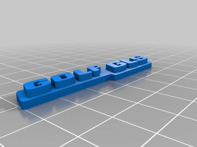 Free STL file Golf GLS・3D printable model to download・Cults