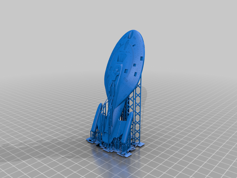 Free STL file Star trek ships pre-supported for resin ⭐・Design to ...