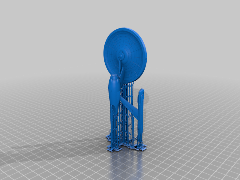 Free STL file Star trek ships pre-supported for resin ⭐・Design to ...