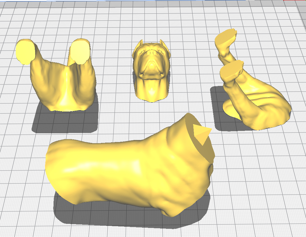 3D file Cane Corso 3D Model .STL 🦯・Template to download and 3D print・Cults