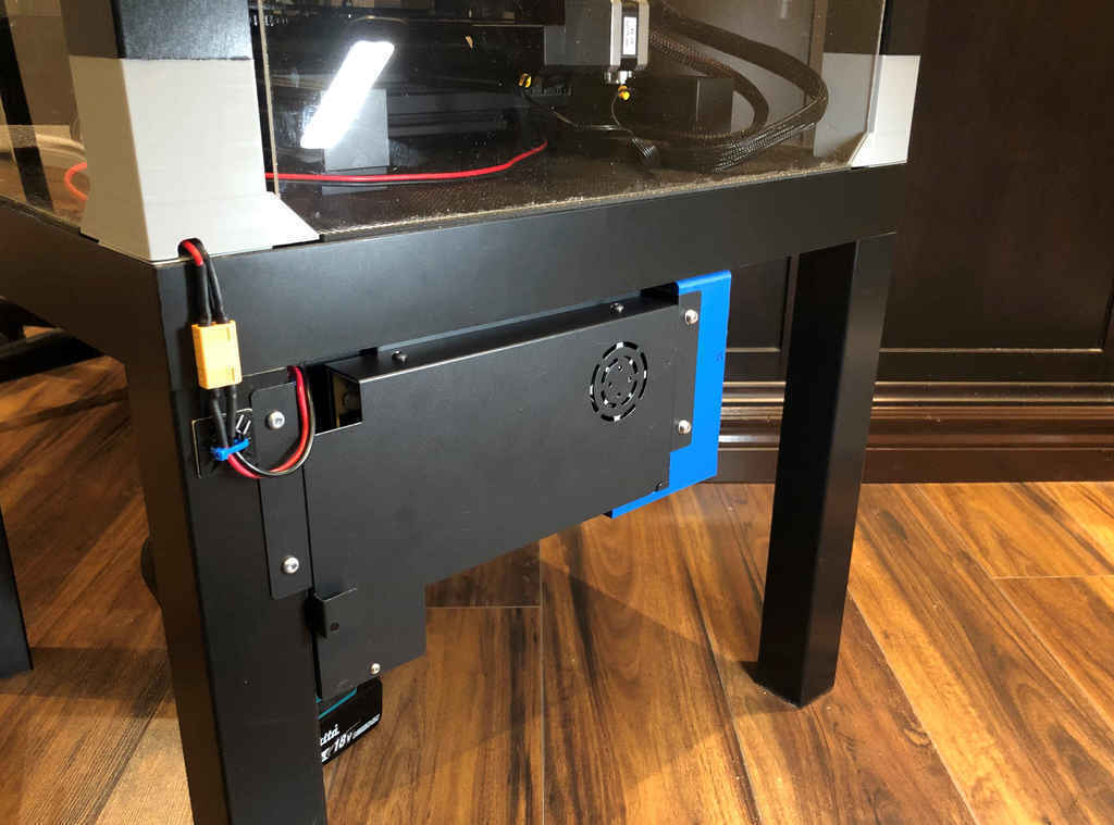 Free 3D file Ender 3 V2 - PSU Mount for Ikea Lack Enclosure 🧞‍♂️・Design ...
