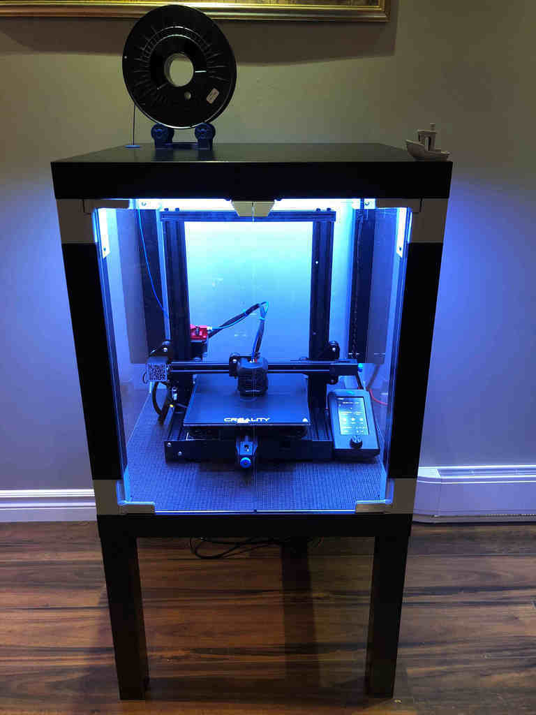 Free 3D file Ender 3 V2 - PSU Mount for Ikea Lack Enclosure 🧞‍♂️・Design ...