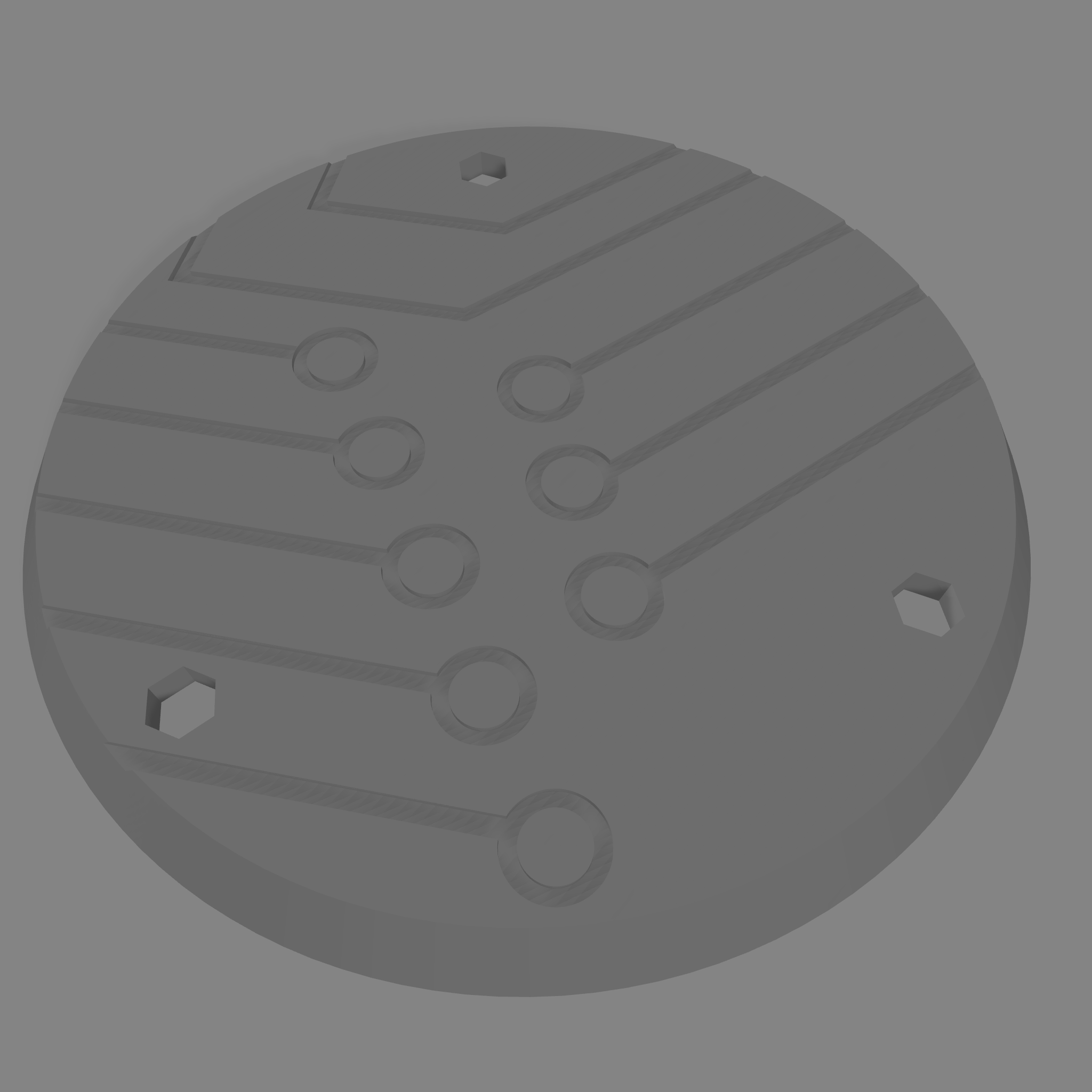 3D file Space Zombie Bases・3D printing template to download・Cults