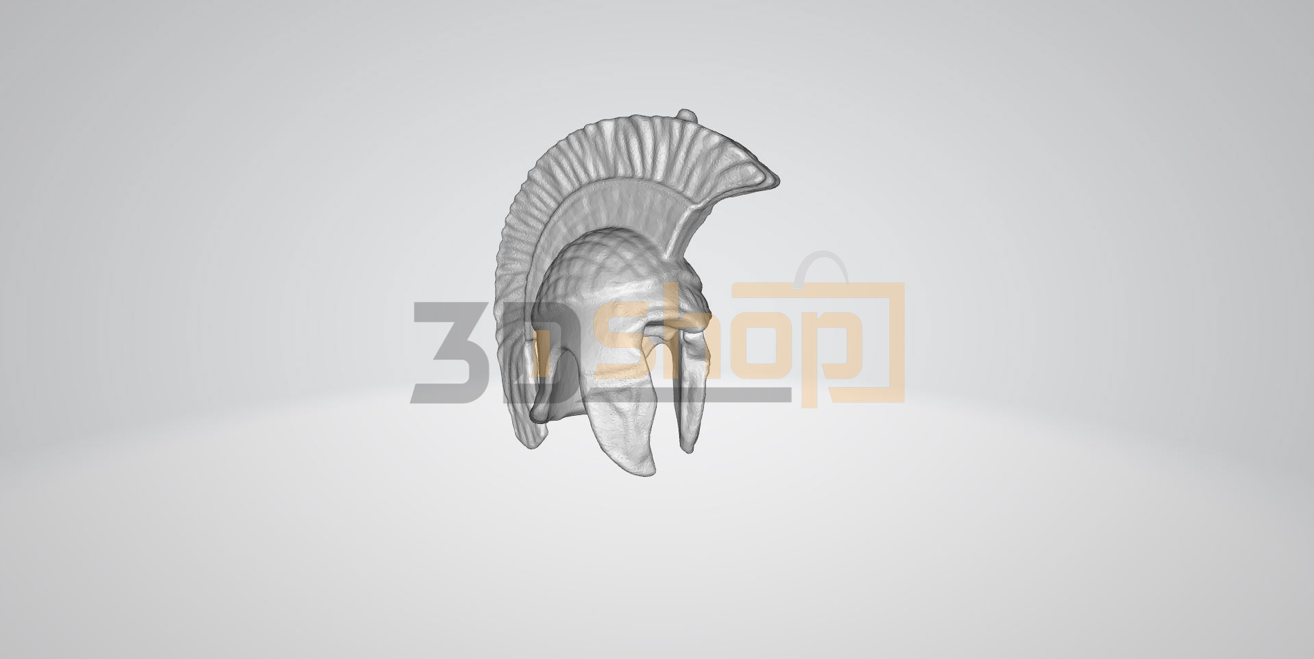 3D file SPARTA - SPARTIAN GREEK ANCIENT MINIATURE HELMET - STYLE3 - 3D ...