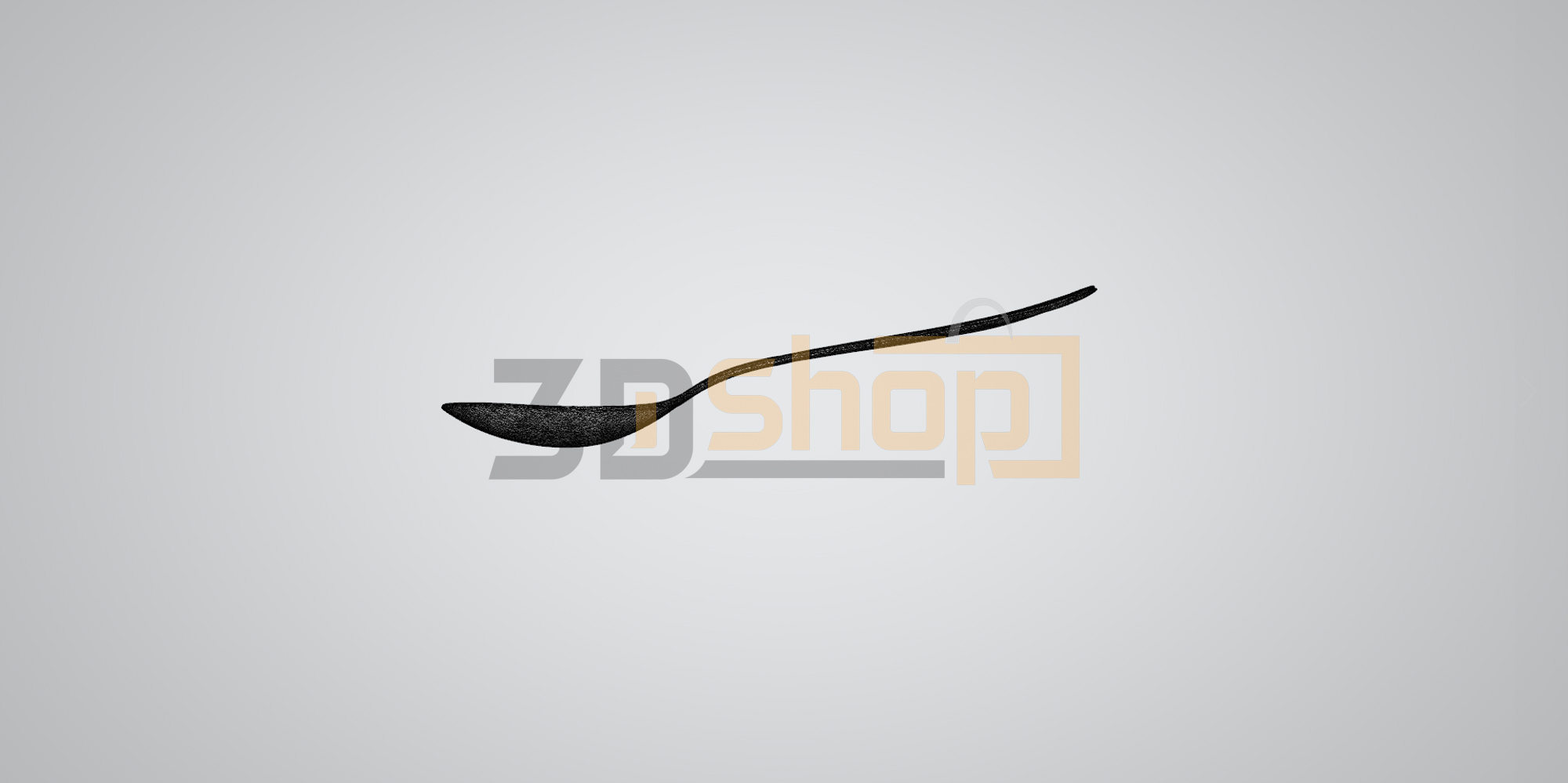 3D file Spoon (Design2) - Table spoon, Kitchen tool, Kitchen equipment ...