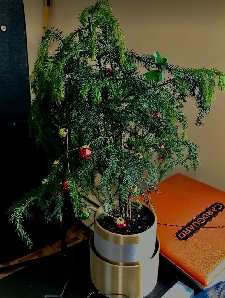 Free STL file Water overflow pot・3D print design to download・Cults