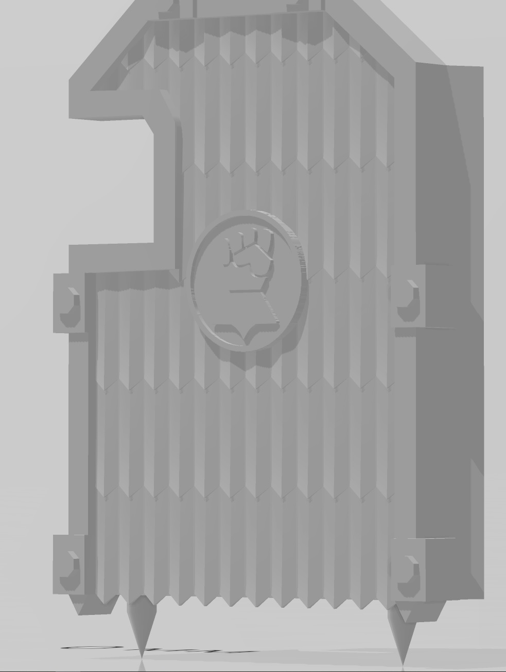 3D file Fists siege shield・3D printer model to download・Cults