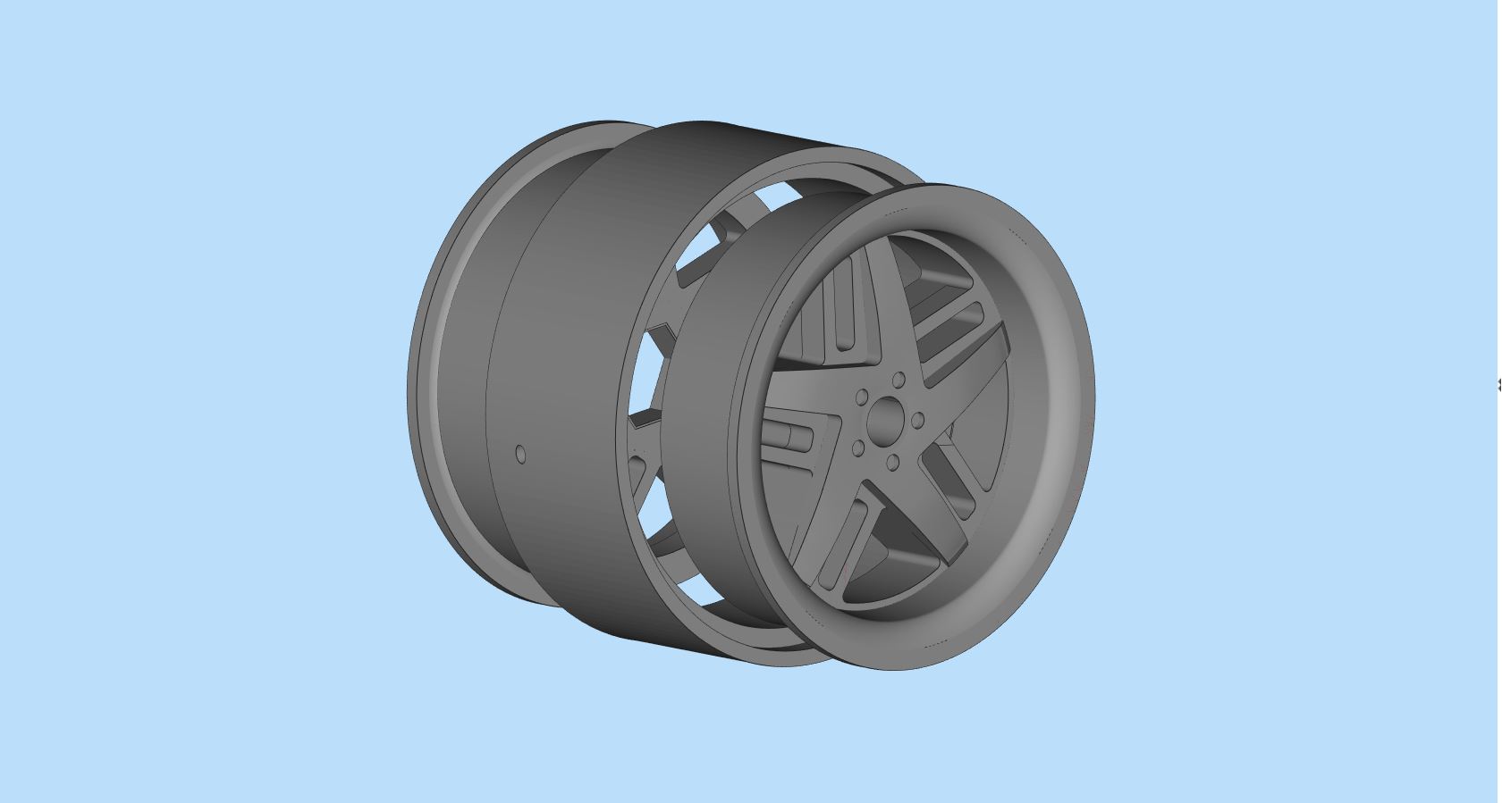 Файл 3D Lowrider большие колеса для RC автомобиля Donk Rims ...