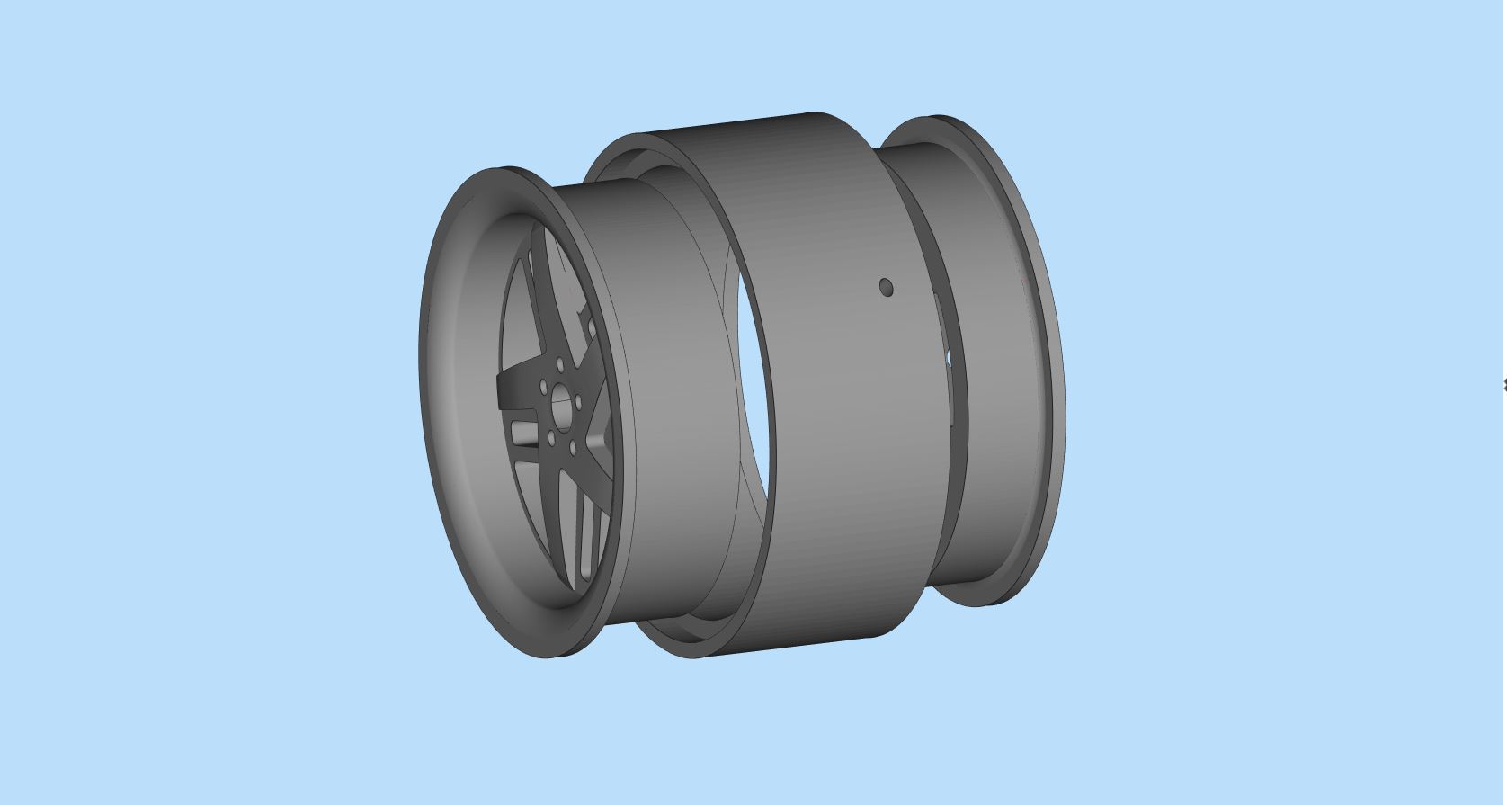 Файл 3D Lowrider большие колеса для RC автомобиля Donk Rims ...