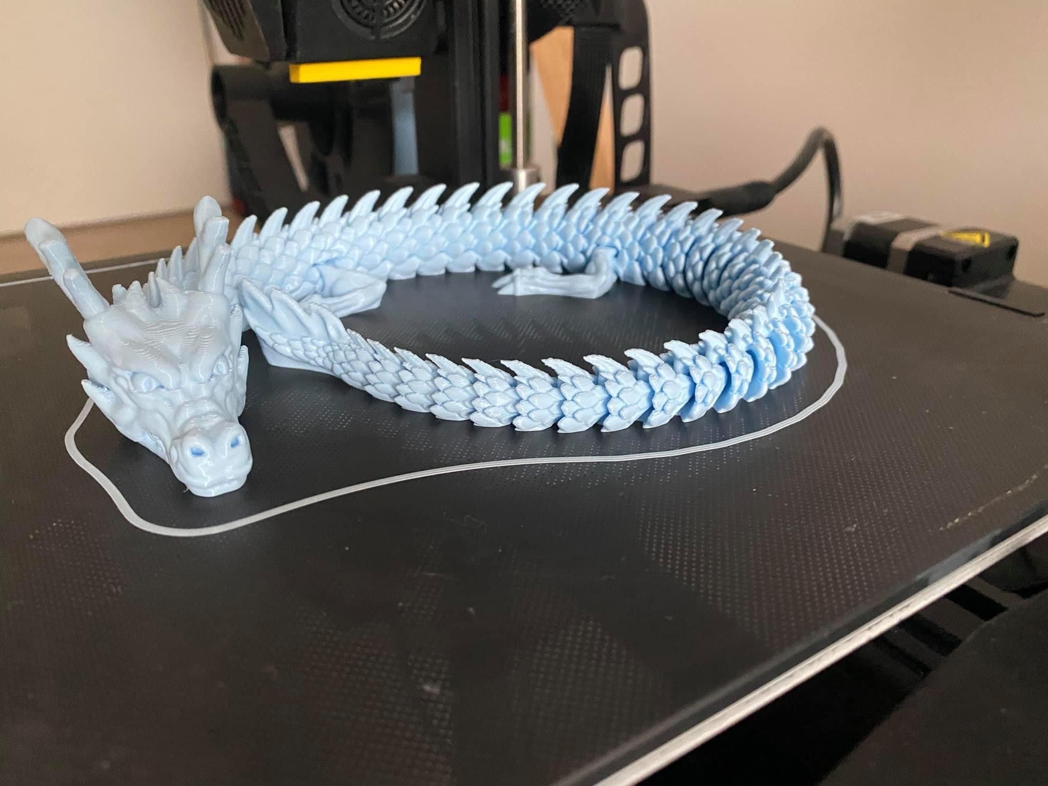 3D printer Articulated Dragon • made with Creality CR-6 SE・Cults