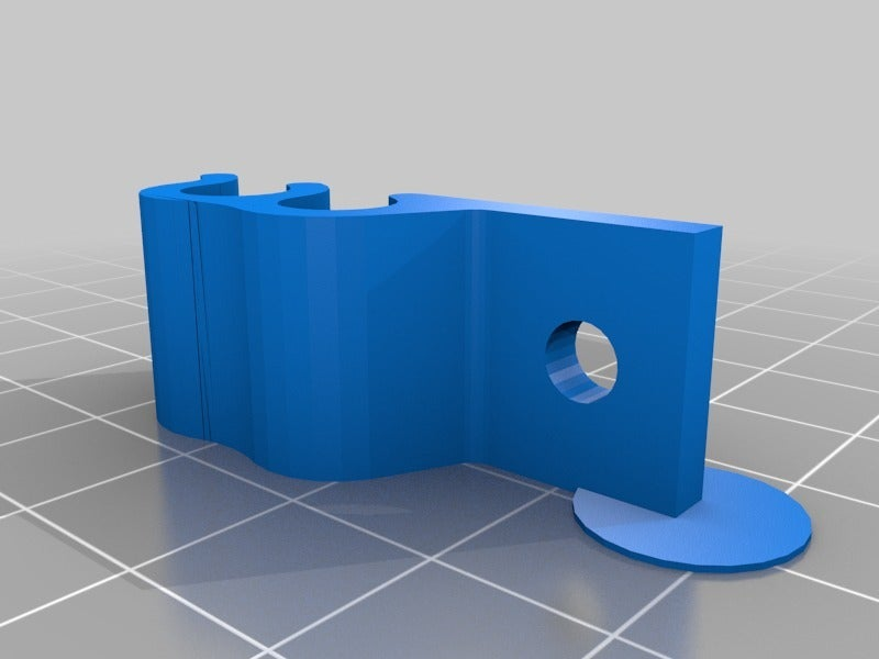 Free STL file Cat5 Cable Clamp (2 cables)・3D printable model to ...
