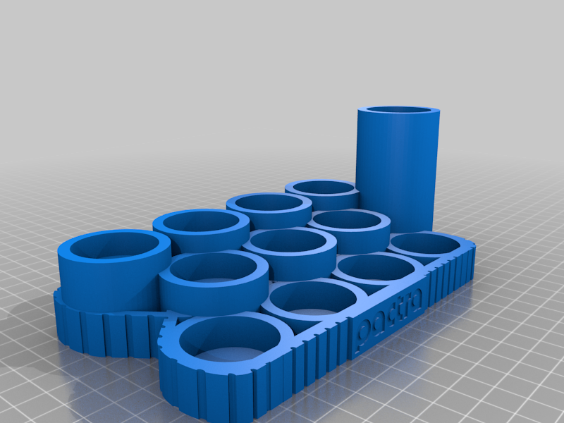 Free 3D file PAINT BRUSHES holder・3D print design to download・Cults