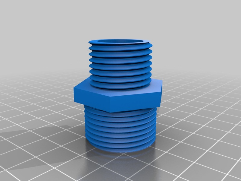 Free STL file M22x2 to 3/4" BSP Adapter・3D print model to download・Cults