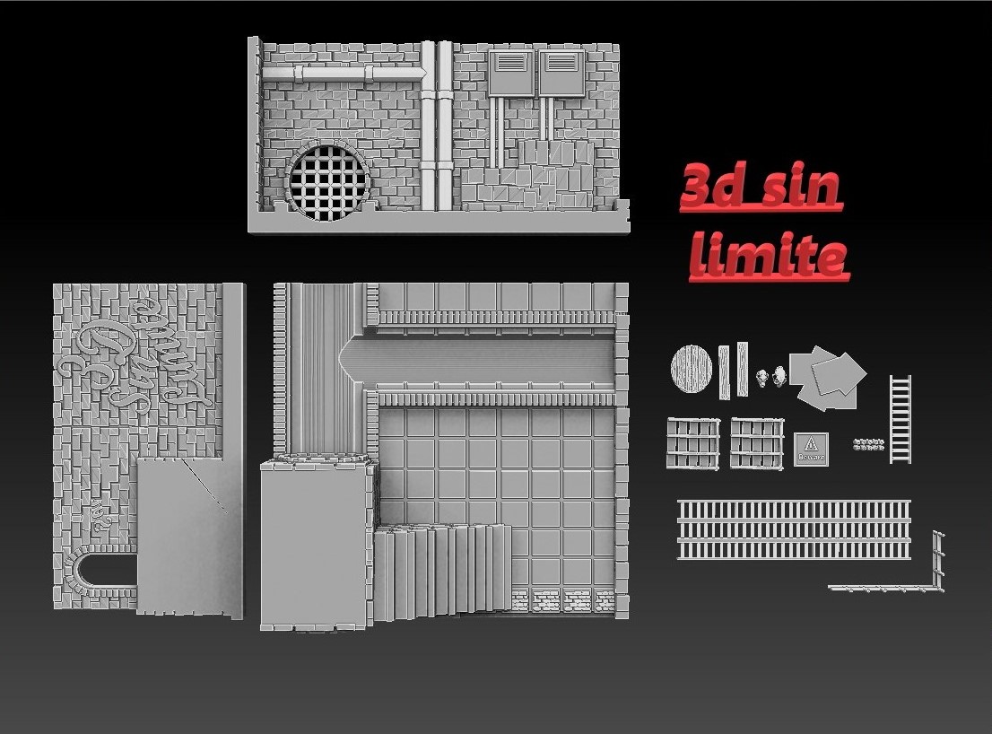 STL file underground diorama・3D print design to download・Cults