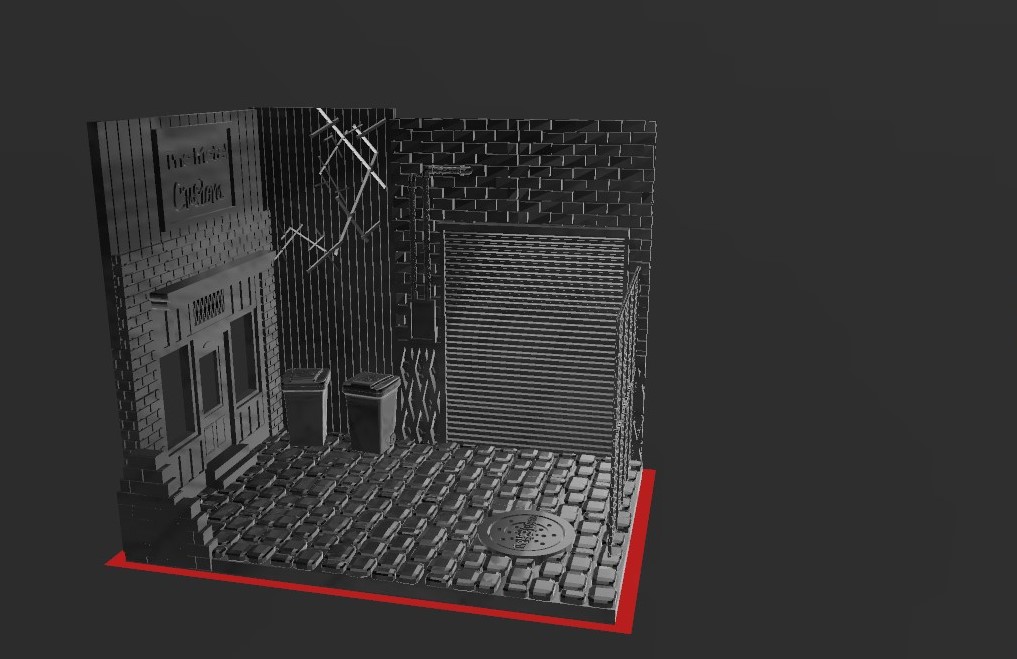 STL file diorama・3D printing model to download・Cults