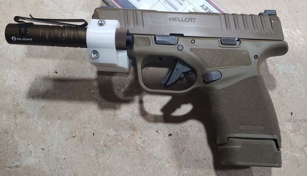 Free STL file Springfield Hellcat (standard picatinny rail) 9mm Side ...