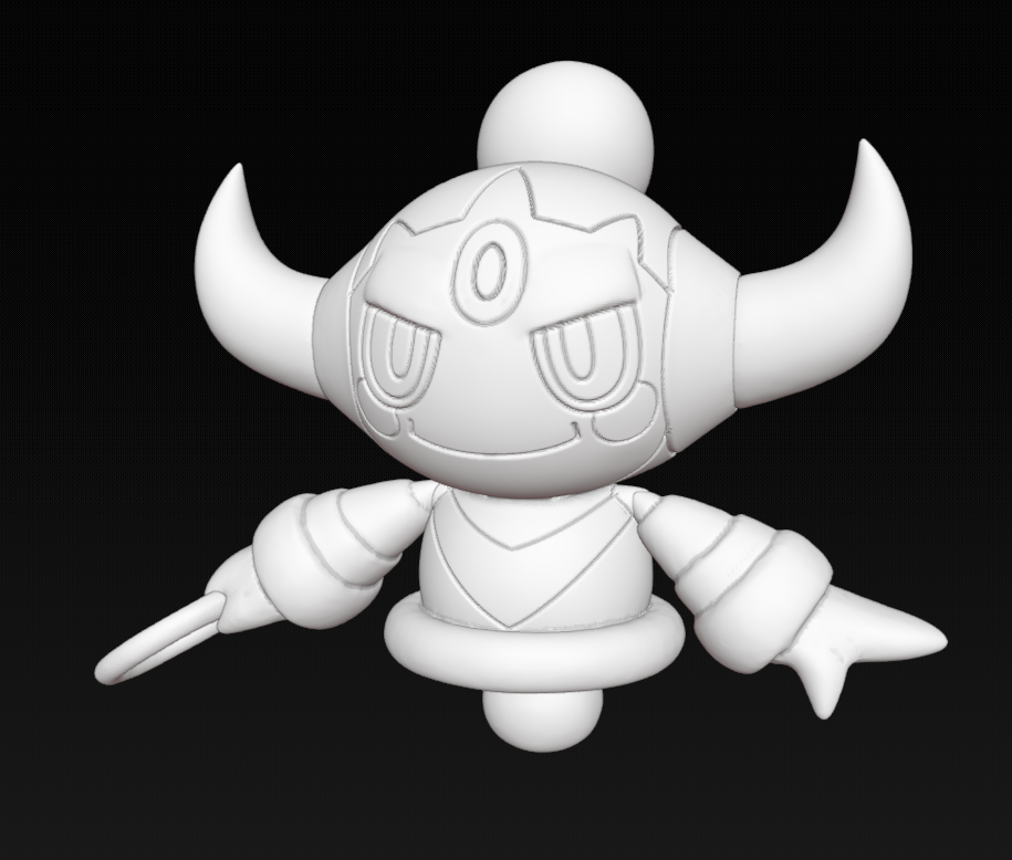 STL file HOOPA - FAN ART - POKEMON FIGURINE - 3D PRINT MODEL 🎨・3D ...