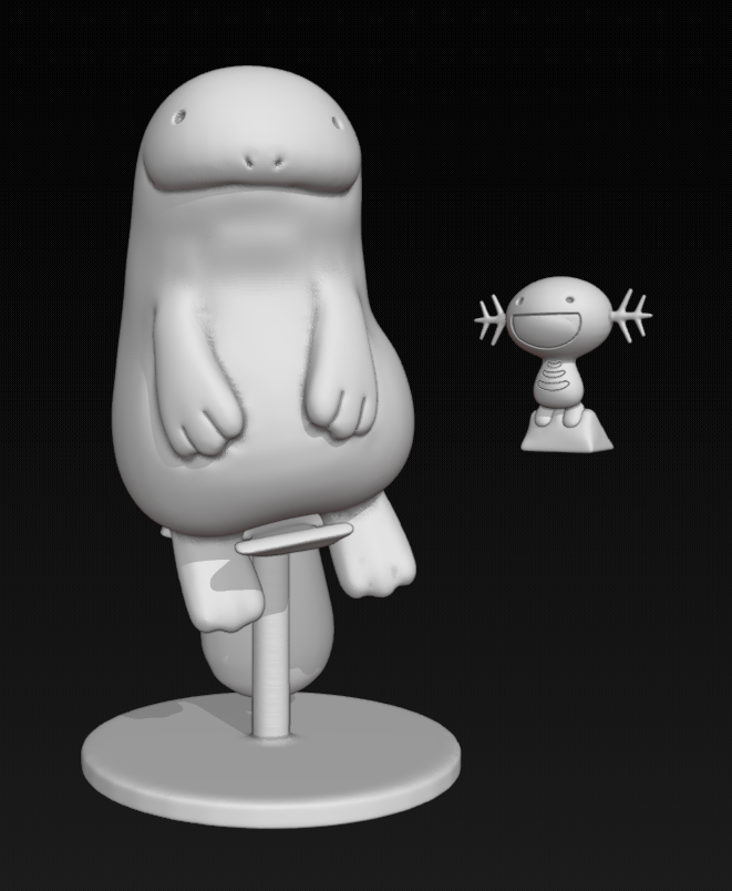 Fichier STL Wooper/Quasire - FAN ART - FIGURINE POKEMON - MODÈLE PRINT ...