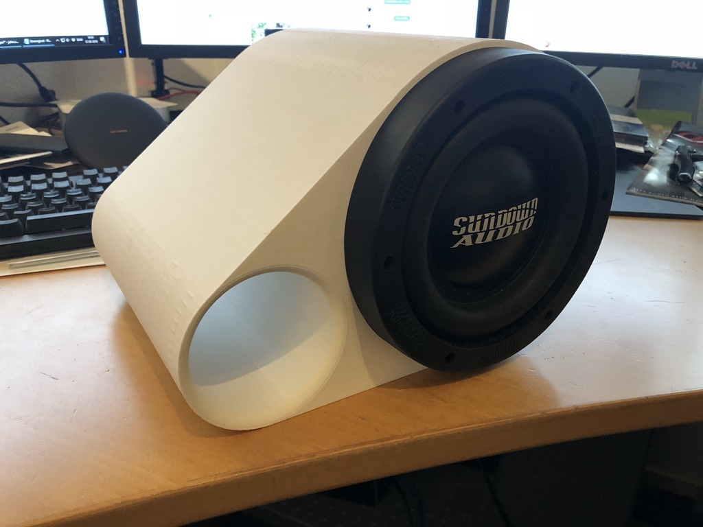 Free 3D file Subwoofer Enclosure 📦・Object to download and to 3D print・Cults
