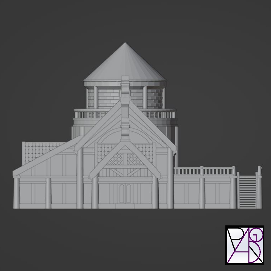 Free STL file Skyrim House - Heljarchen Hall (Inspiration)・Template to ...