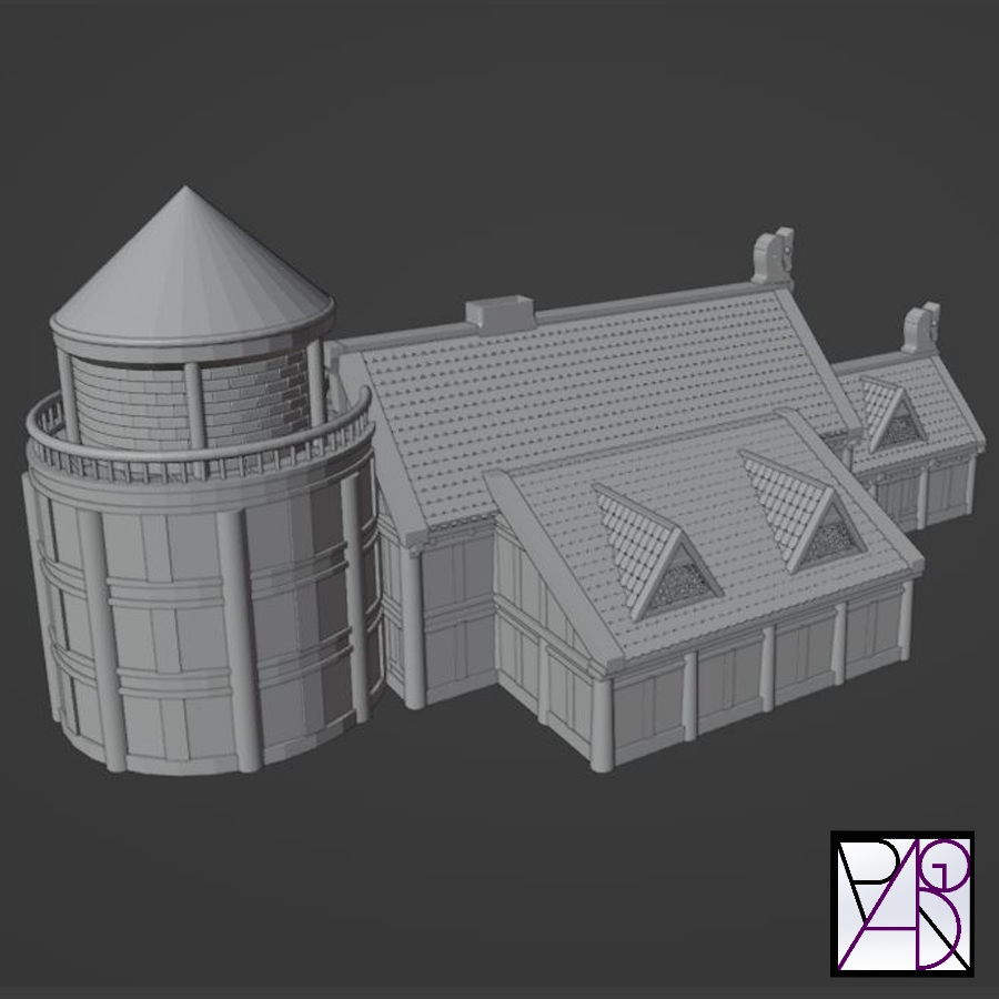 Free STL file Skyrim House - Heljarchen Hall (Inspiration) 🏠・Template ...
