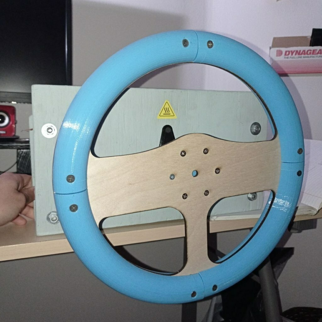 Free 3D file Racing Sim Steering Wheel・3D printer model to download・Cults