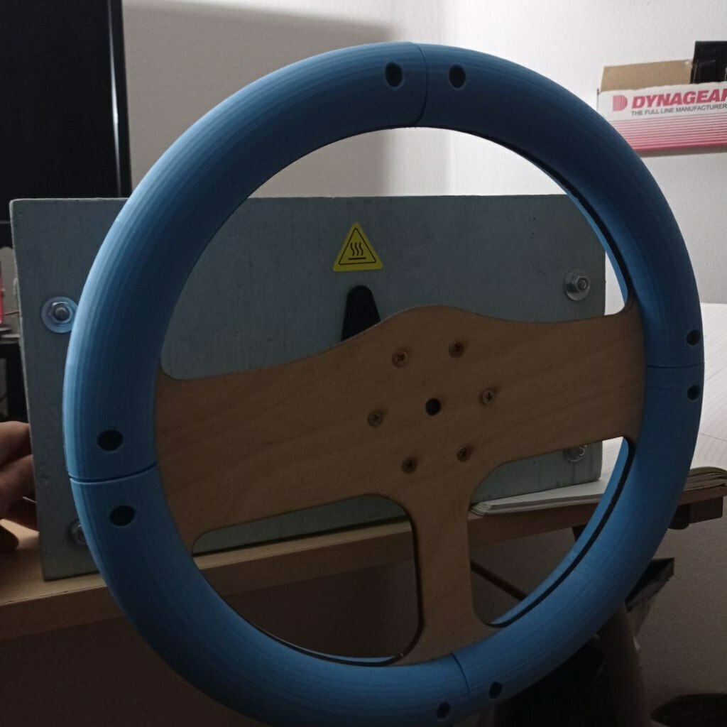 Free 3D file Racing Sim Steering Wheel・3D printer model to download・Cults