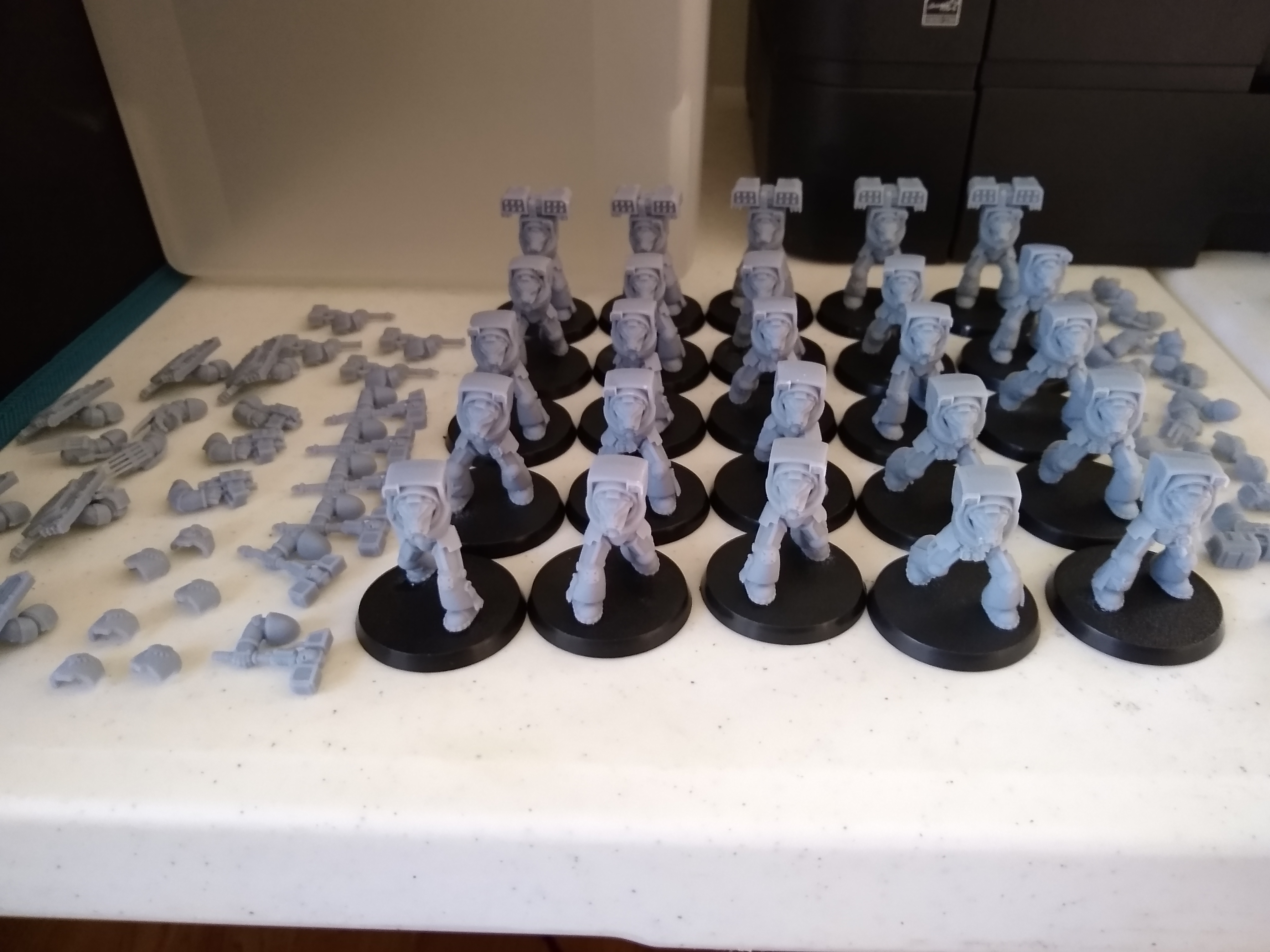 3D printer DEATHWING TERMINATOR BUILDER • made with Elegoo Mars 2 Pro・Cults