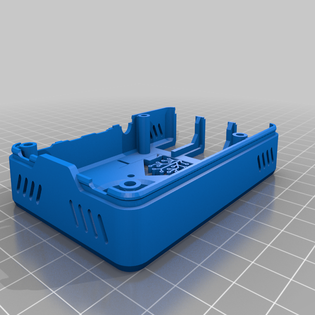Fichier STL gratuit Boîtier de Raspberry Pi 4 avec ventilateur de 30 ou ...