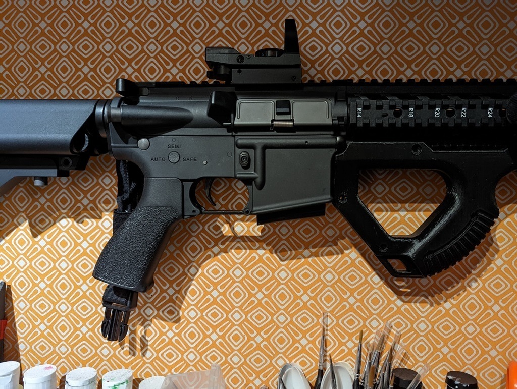 Free STL file AEG (AR) Hidden Wall Mount 🙈・3D print model to download・Cults