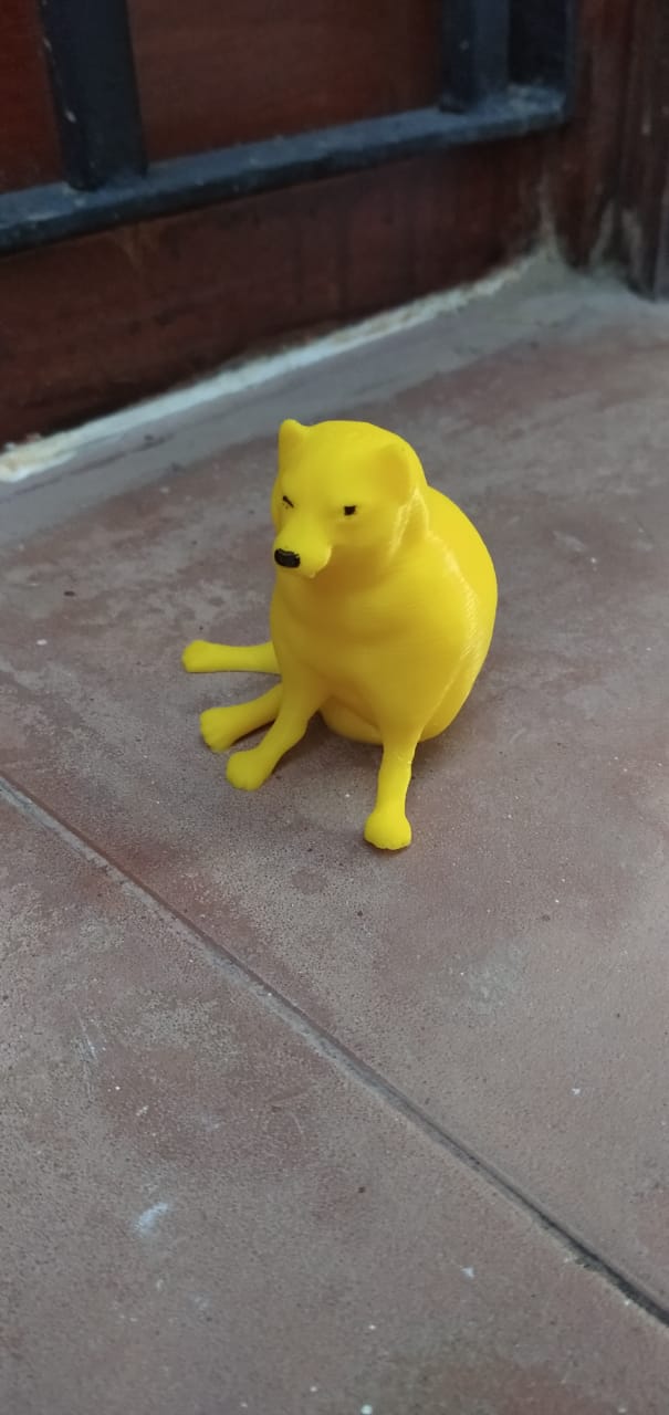 Archivo STL gratis Cheems・Diseño imprimible en 3D para descargar・Cults