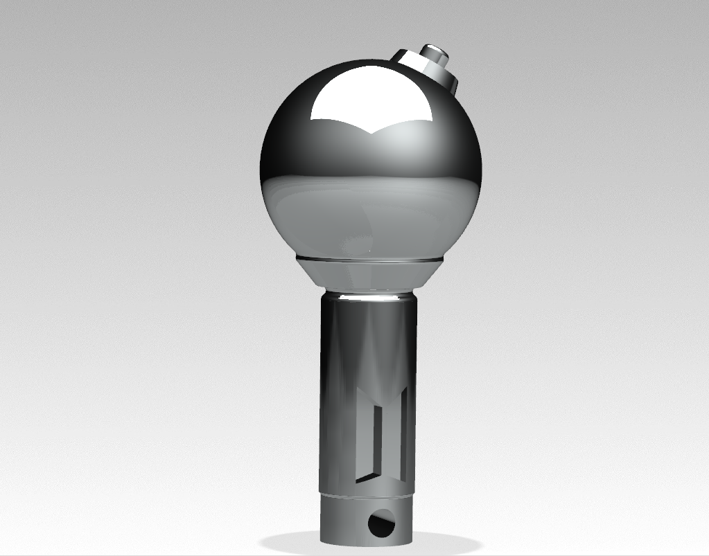 STL file Army Bomb Key Chain・3D printing idea to download・Cults