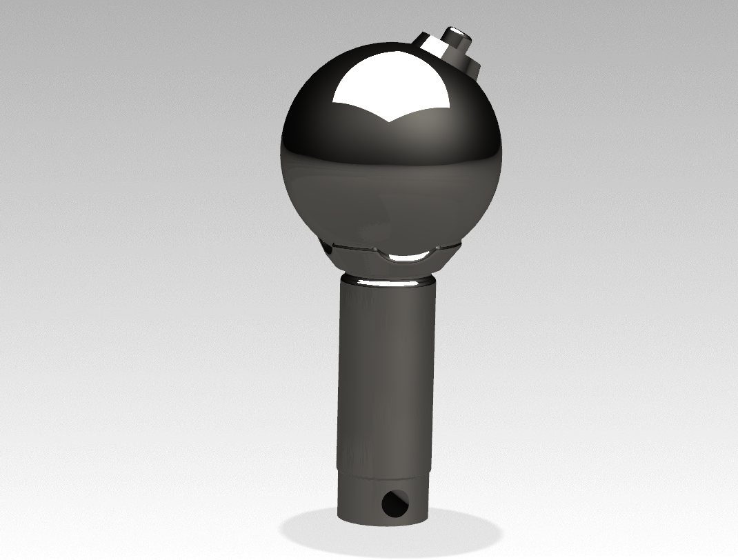 STL file Army Bomb Key Chain・3D printing idea to download・Cults