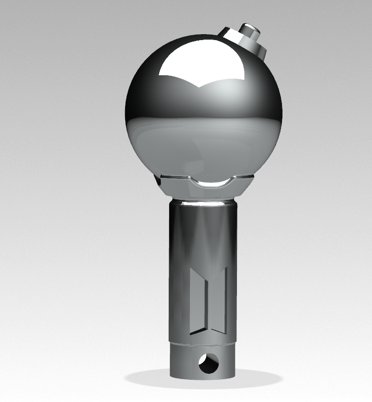 STL file Army Bomb Key Chain・3D printing idea to download・Cults
