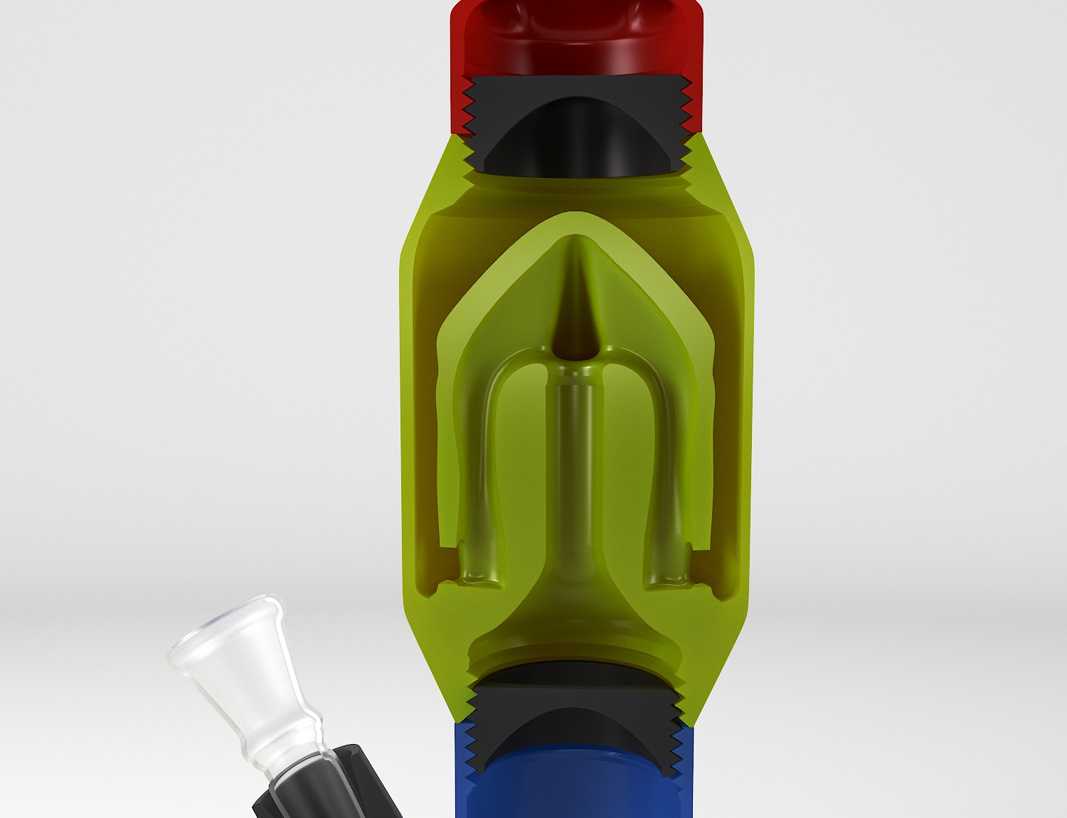 STL file Build a Custom Bong - Huge Bong 🚬・3D printing design to ...