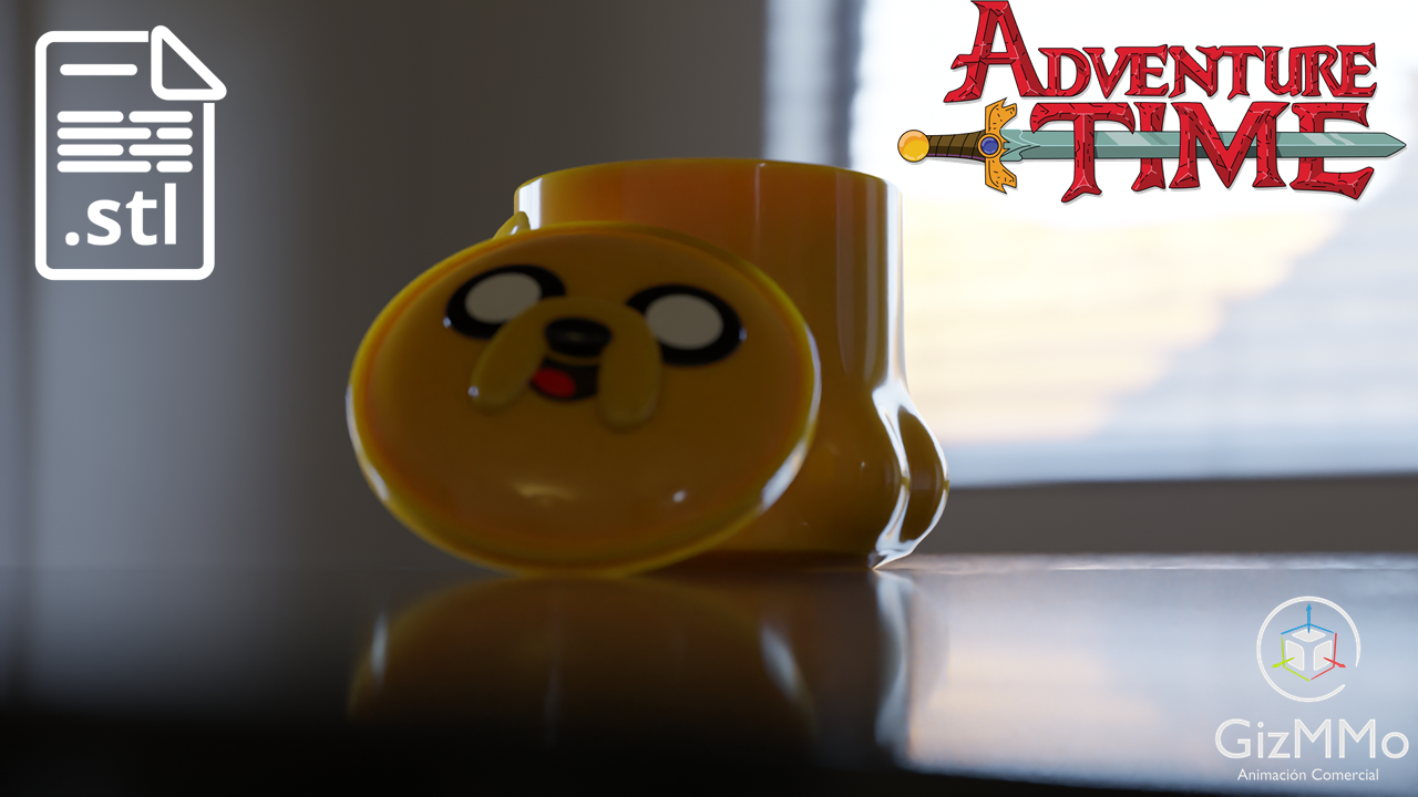 STL file Jake HDA Adventure Time Cooking Jar / Sugar Bowl・3D printable ...