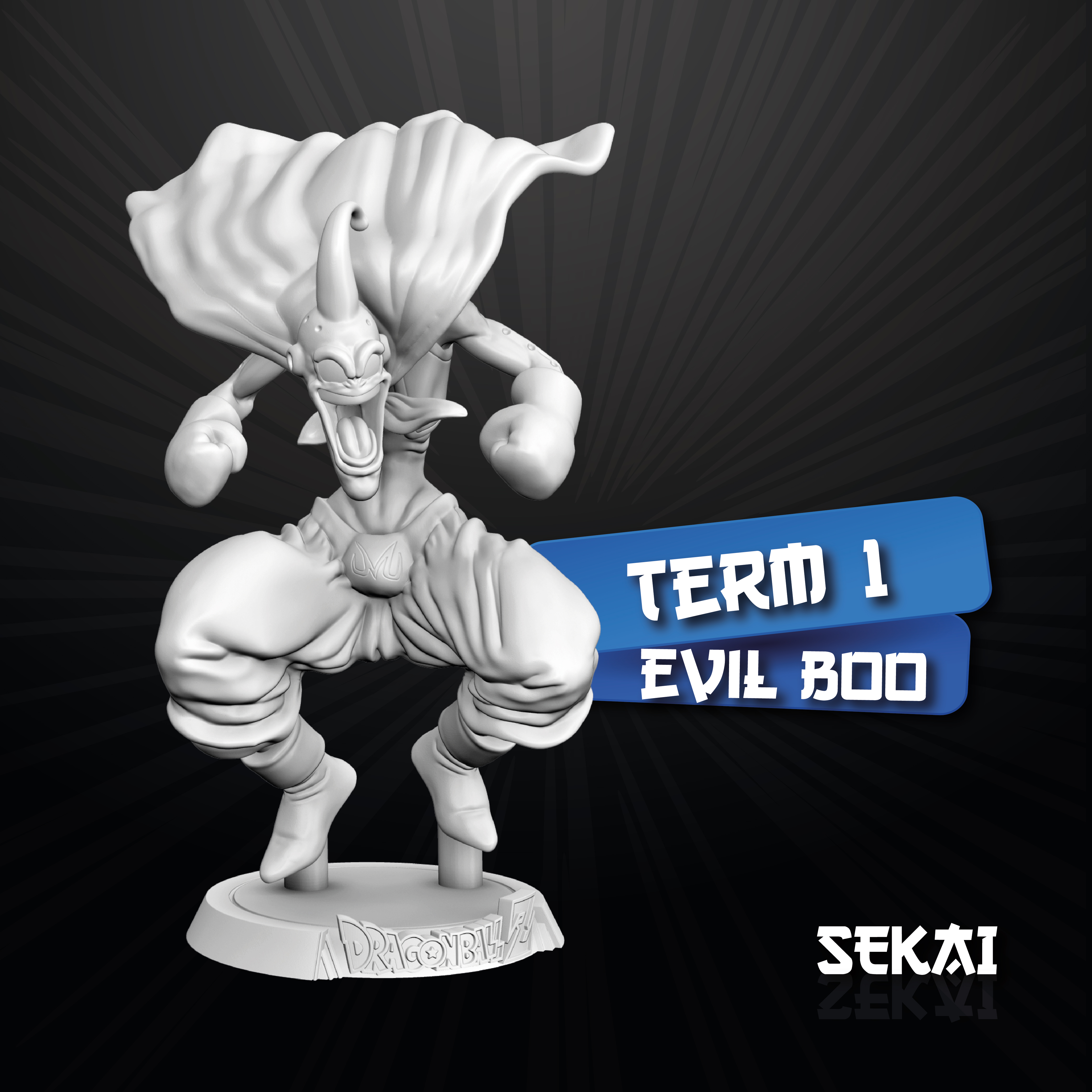 3D file Evil Boo Sculpture - Sekai 3D Models - Tested and Ready for 3D ...