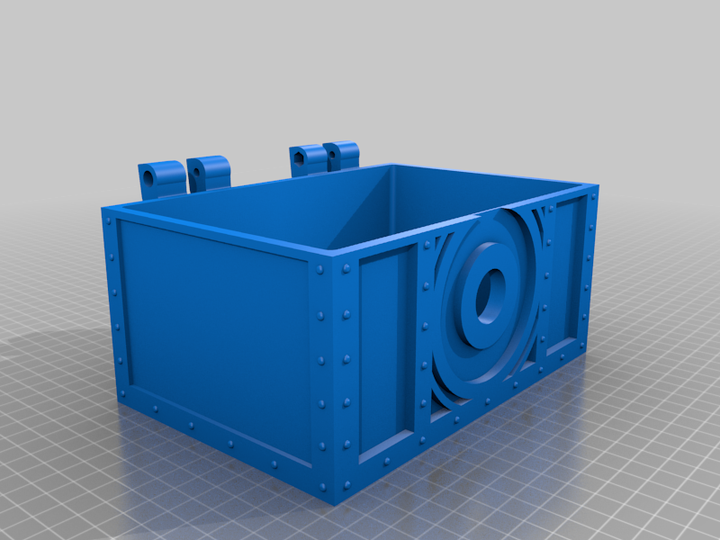 Free STL file Treasure chest with magnetic lock 🧲・Model to download and ...