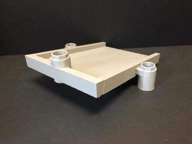 Free STL file Marble Run Compatible Wide Format Clear Input Ramp 🏃・3D ...