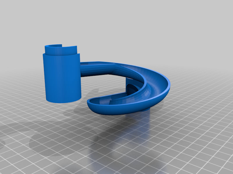 Free STL file Marble Run Compatible 2 Tube Helix・3D printing template ...