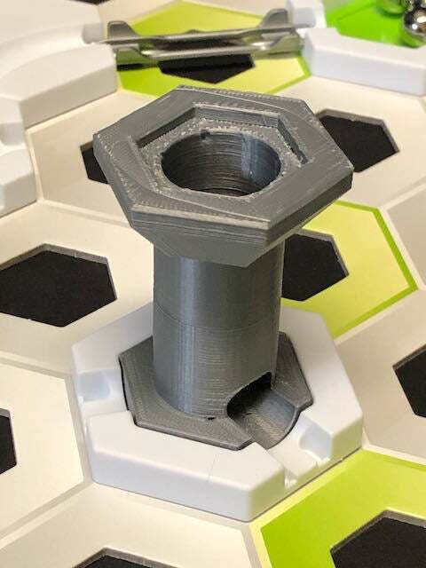 Free STL file Marble Run to Gravitrax Trasition Riser・3D printer design ...