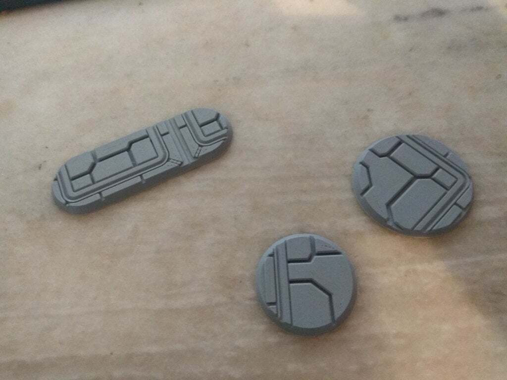 Free STL file sci fi bases for 28mm wargames part 4・3D printing model ...